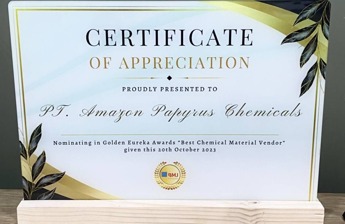 Amazon was nominated for Top 5 Best Chemical Material Vendor in Golden ...